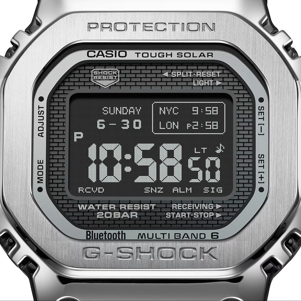 Casio представила металлические часы G-Shock GMW-BZ5000 с MIP LCD ...