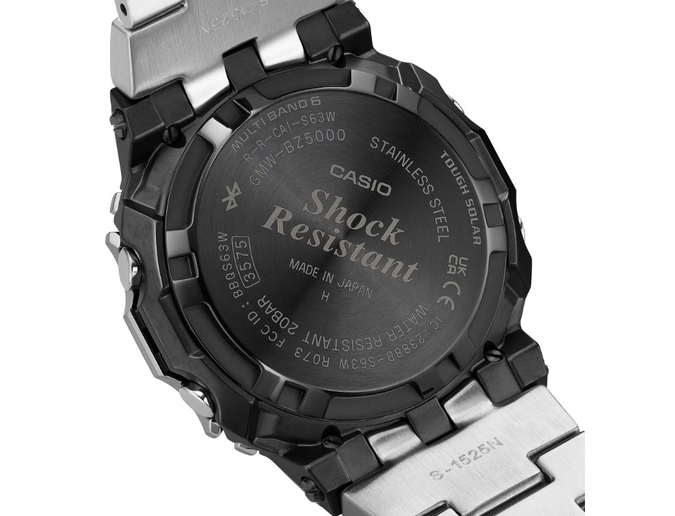 Casio представила металлические часы G-Shock GMW-BZ5000 с MIP LCD ...