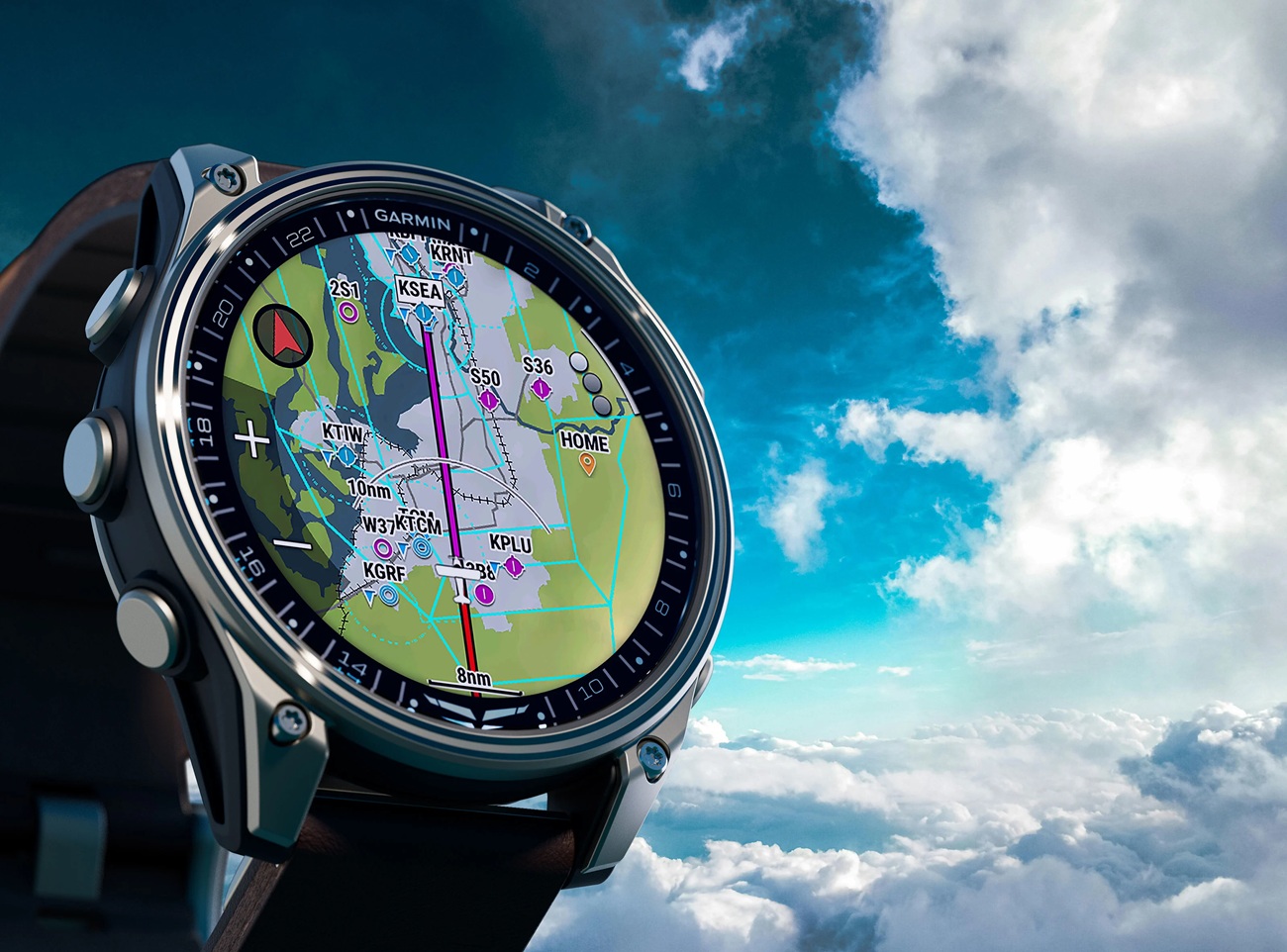 Garmin представила флагманские авиационные часы D2 Mach 2