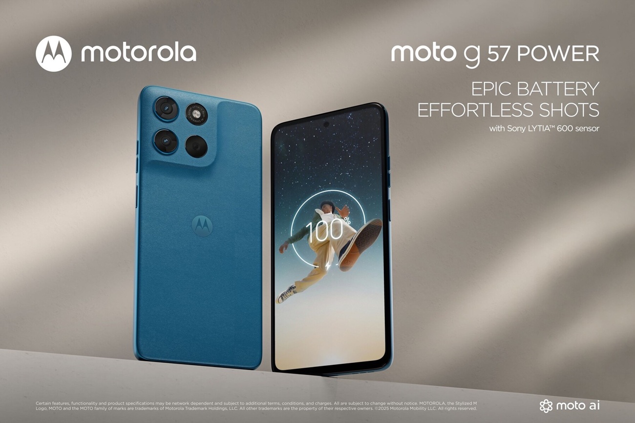 Motorola выпустила смартфон Moto G57 Power с 50-Мп камерой, 120-Гц дисплеем и аккумулятором 7000 мАч