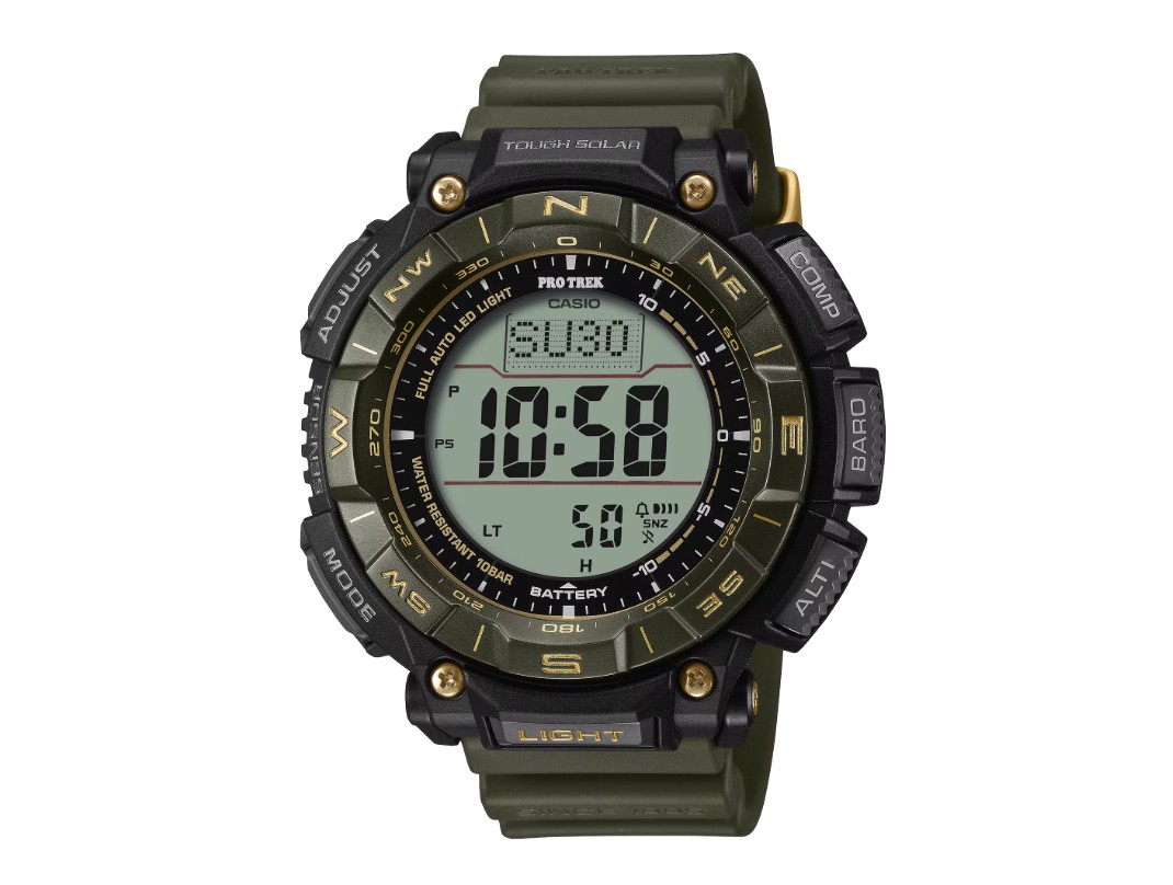 Casio представила часы PRO TREK PRG-340ANS-3, вошедшие в специальную серию PRO TREK 30th Anniversary