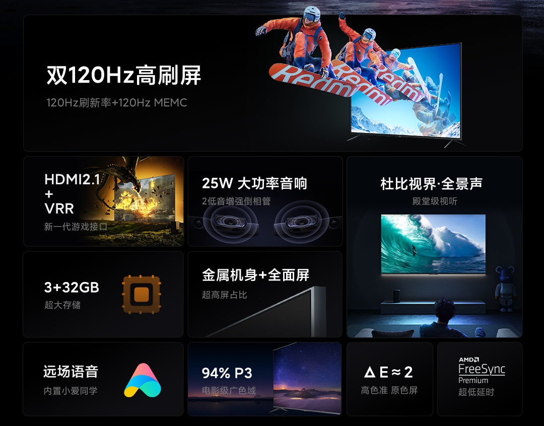 Компания Xiaomi представила телевизоры Redmi XT Gaming